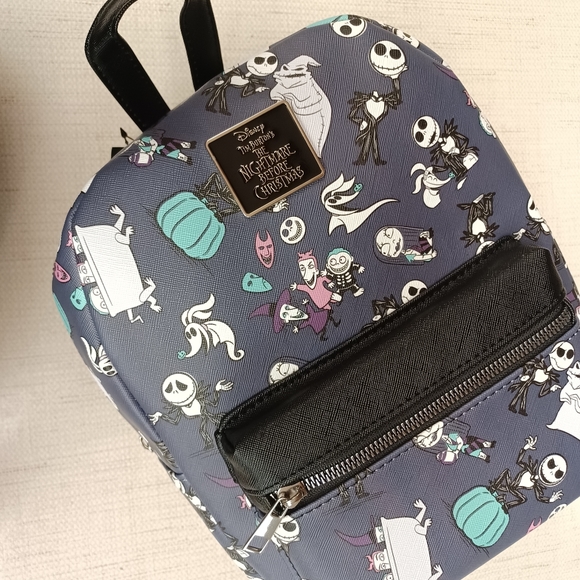 Bioworld | Bags | Nightmare Before Christmas Backpack Chibi New Tags ...